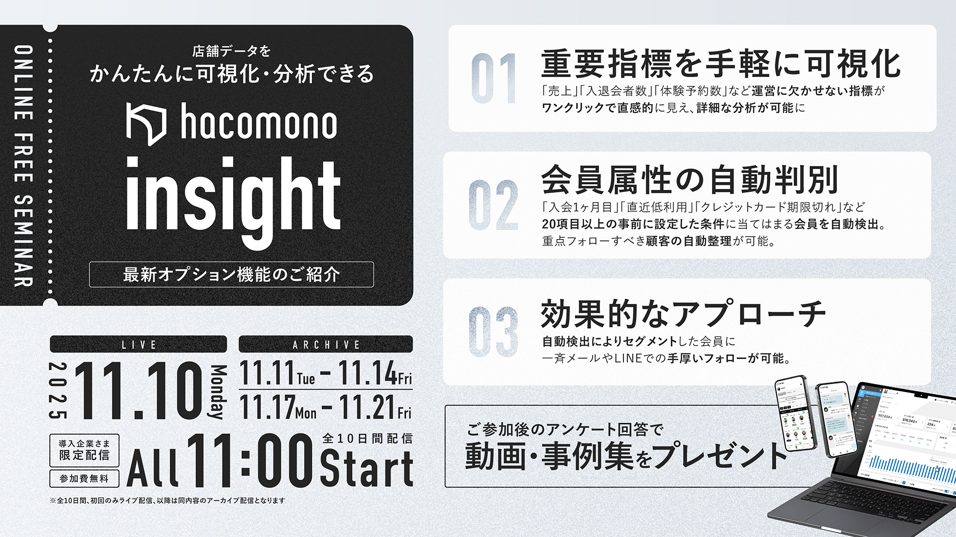 【新機能リリース】店舗データを簡単に可視化・分析できるinsight機能のご紹介